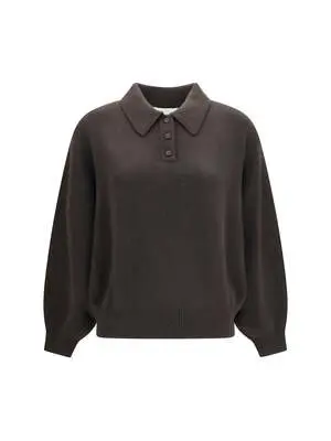 LISA YANG Etta Cashmere Sweater - Brown