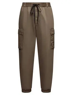 Moncler Grenoble Gabardine Cargo Trousers - Green