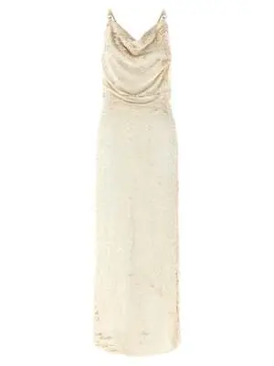 Coperni Sequin Dress - Cream