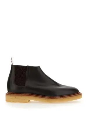 Thom Browne Chelsea Boot - Brown