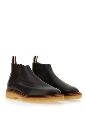 Thom Browne Chelsea Boot - Brown