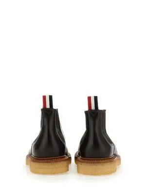 Thom Browne Chelsea Boot - Brown