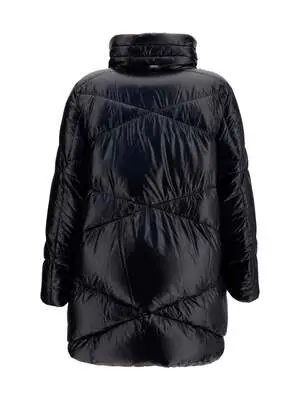 Herno Quilted Drawstring Down Jacket - Black