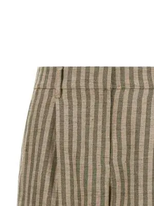 Brunello Cucinelli Striped Bermuda Shorts