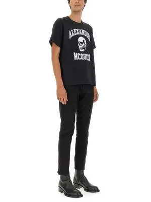 Alexander McQueen Skull Logo T-shirt