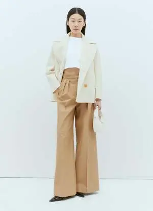 Max Mara Wool And Cashmere Pea Coat