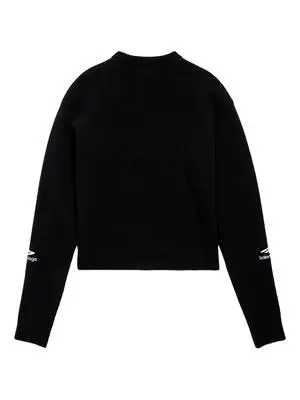 Balenciaga Wool Knitted Ski Crewneck