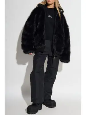 Balenciaga Wool Knitted Ski Crewneck