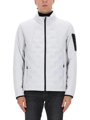 BOSS Down Hybrid Jacket - Gray