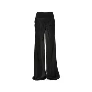Rick Owens Panelled Satin Palazzo Pants - Black