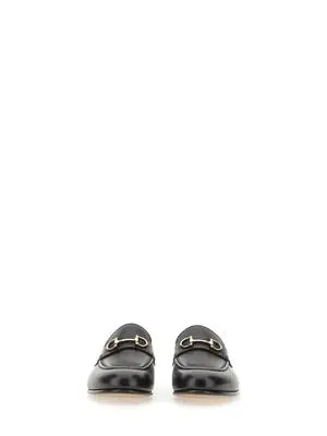 FERRAGAMO Moccasin Mule Gancini