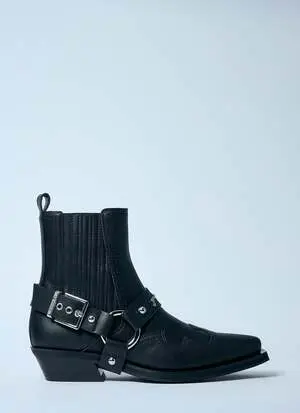 GANNI Low-cut Western Chelsea Boots