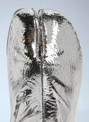 MAISON MARGIELA Metallic Tabi H80 Boots