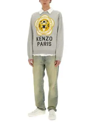 Kenzo Logo Wool Jersey