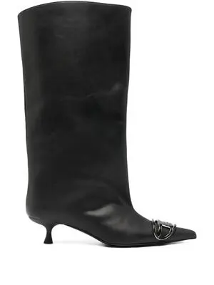 DIESEL® Venus Leather Boots - Multicolor