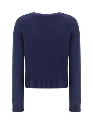 LISA YANG Mable Cashmere Sweater - Blue