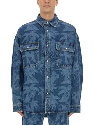 Palm Angels Palmity Jacket - Blue