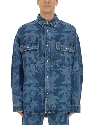 Palm Angels Palmity Jacket - Blue