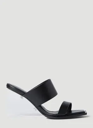 Alexander McQueen Shard High Heel Sandals - Black
