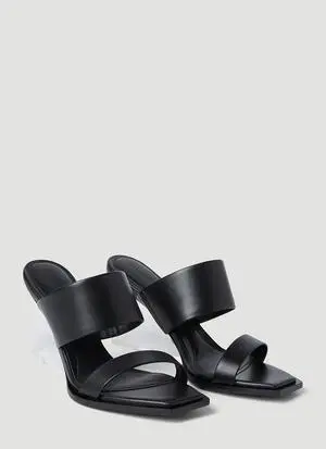 Alexander McQueen Shard High Heel Sandals - Black
