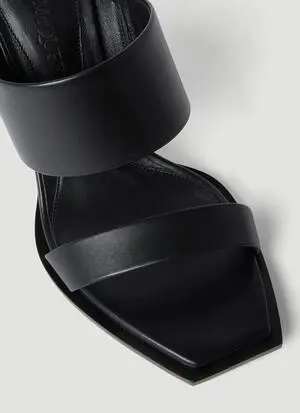 Alexander McQueen Shard High Heel Sandals - Black