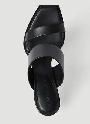 Alexander McQueen Shard High Heel Sandals - Black