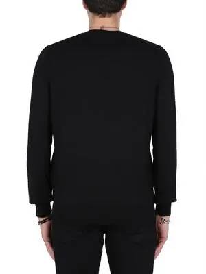 Alexander McQueen Jersey With Logo Embroidery