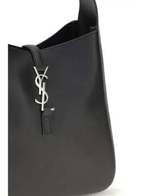 Saint Laurent Le 5a7 Shoulder Bag - Black