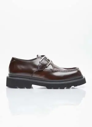 Dolce & Gabbana Brushed Leather Monkstrap Shoes