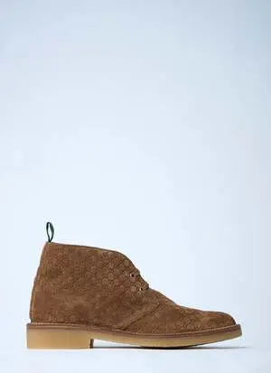 Gucci Gg Suede Boots