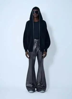 Rick Owens Bolan Jeans In Metallic Cotton-blend