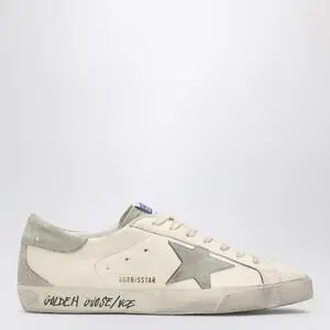 GOLDEN GOOSE Leather Super-star Sneakers - White