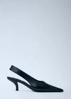 TOTEME Classic Leather Slingback Heels