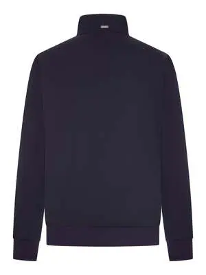 Herno Wool-blend Zip-up Bomber Jacket
