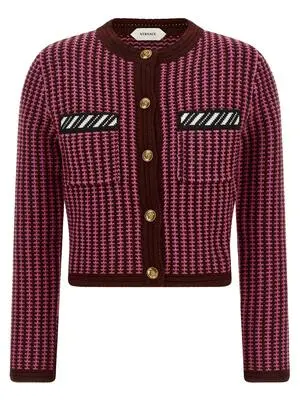 Versace Embellished Cardigans For Women