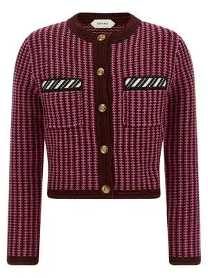 Versace Two Tone Knitwear For Women