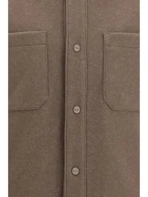 Herno Snap-button Jacket - Brown