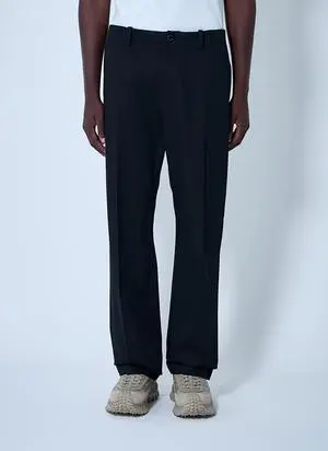 Moncler X Frgmt Hiroshi Fujiwara Logo Print Pants - Black