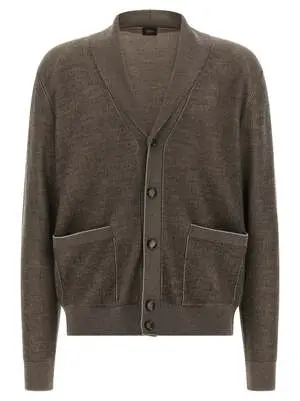 Brioni Shawl Neck Cardigan