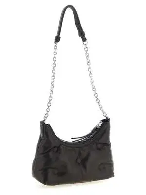 MAISON MARGIELA Glam Slam Hobo Micro' Shoulder Bag - Black