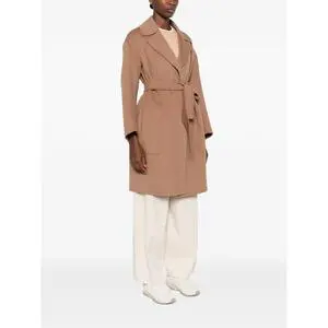 Max Mara Neutrals Coats Single Breasted Coats