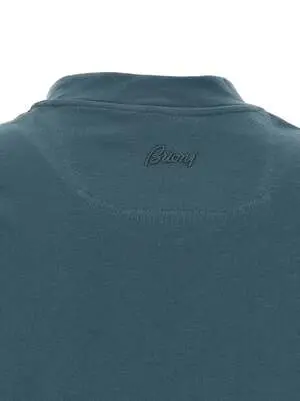Brioni Logo Embroidery T-shirt