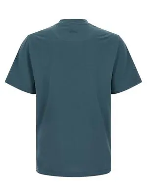 Brioni Logo Embroidery T-shirt - Blue
