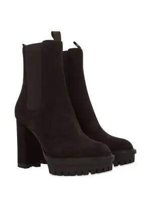 GIANVITO ROSSI Barry Suede Leather Boots - Multicolor