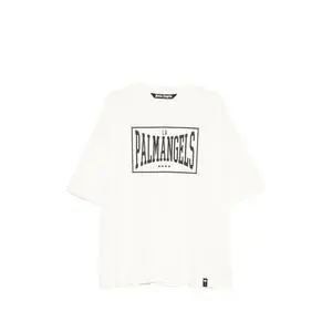 Palm Angels Neutrals T-shirts & Vests T-shirts - Cream