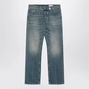 Alexander McQueen Faded Jeans