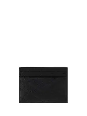 Saint Laurent Matelassé Leather Cardholder