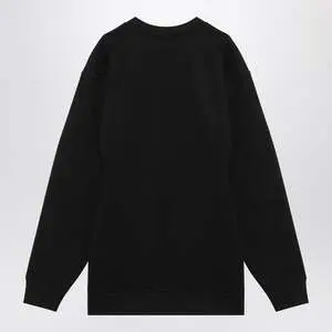 Prada Short Plush Dress With Logo Triangle
