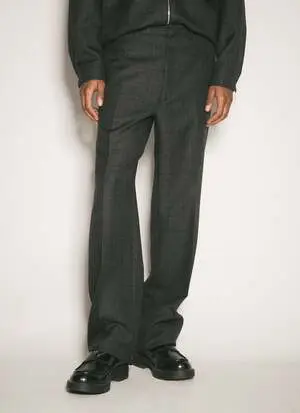 Prada Wool Tailored Pants - Gray