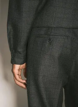 Prada Wool Tailored Pants